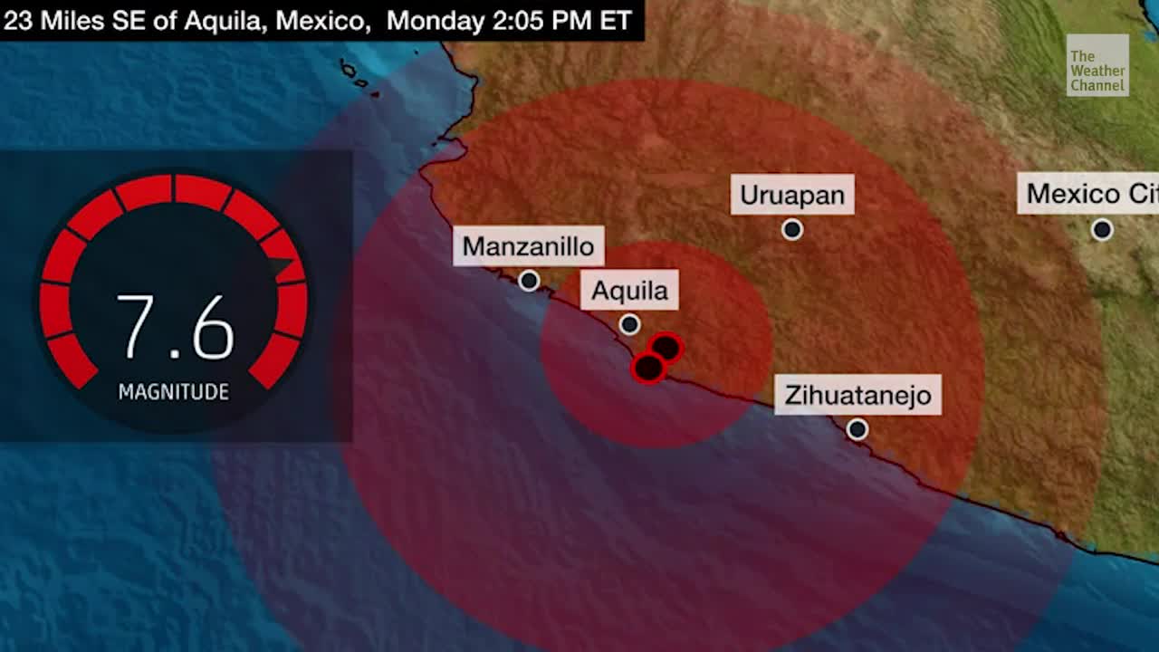 Espeluznantes ImÁgenes Del Sismo De 7 6 Grados En MÉxico ¡otro 19