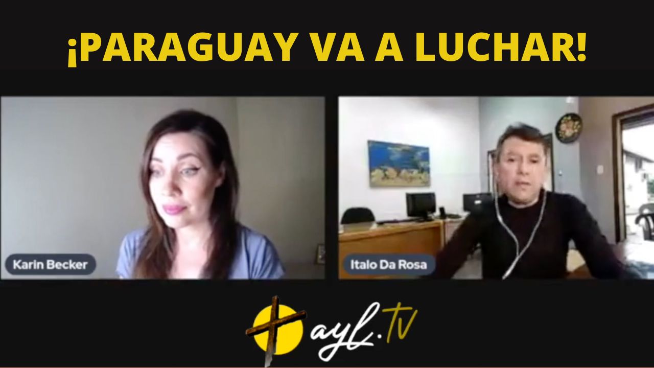 ¡ESTRENO! ¡KARÍN BECKER ENTREVISTA PARA AYL AL ACTIVISTA PARAGUAYO Y CANDIDATO, ÍTALO DA ROSA ...