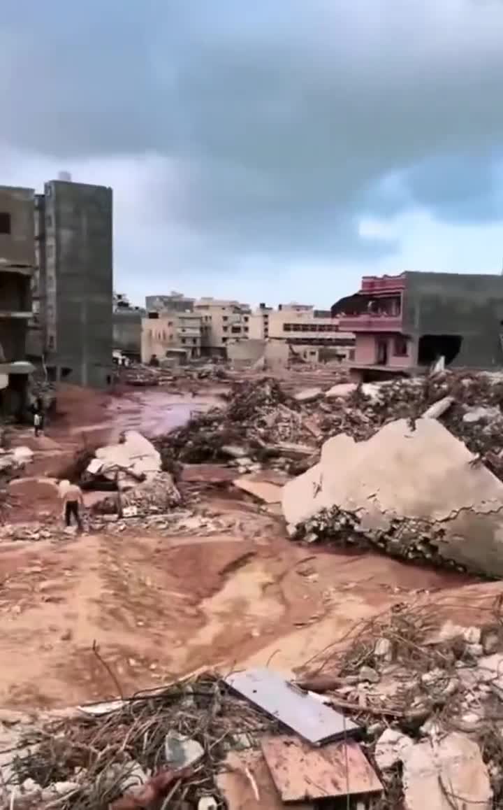 Así ha quedado la ciudad de Derna tras el paso del ciclón Daniel. – AYL.TV